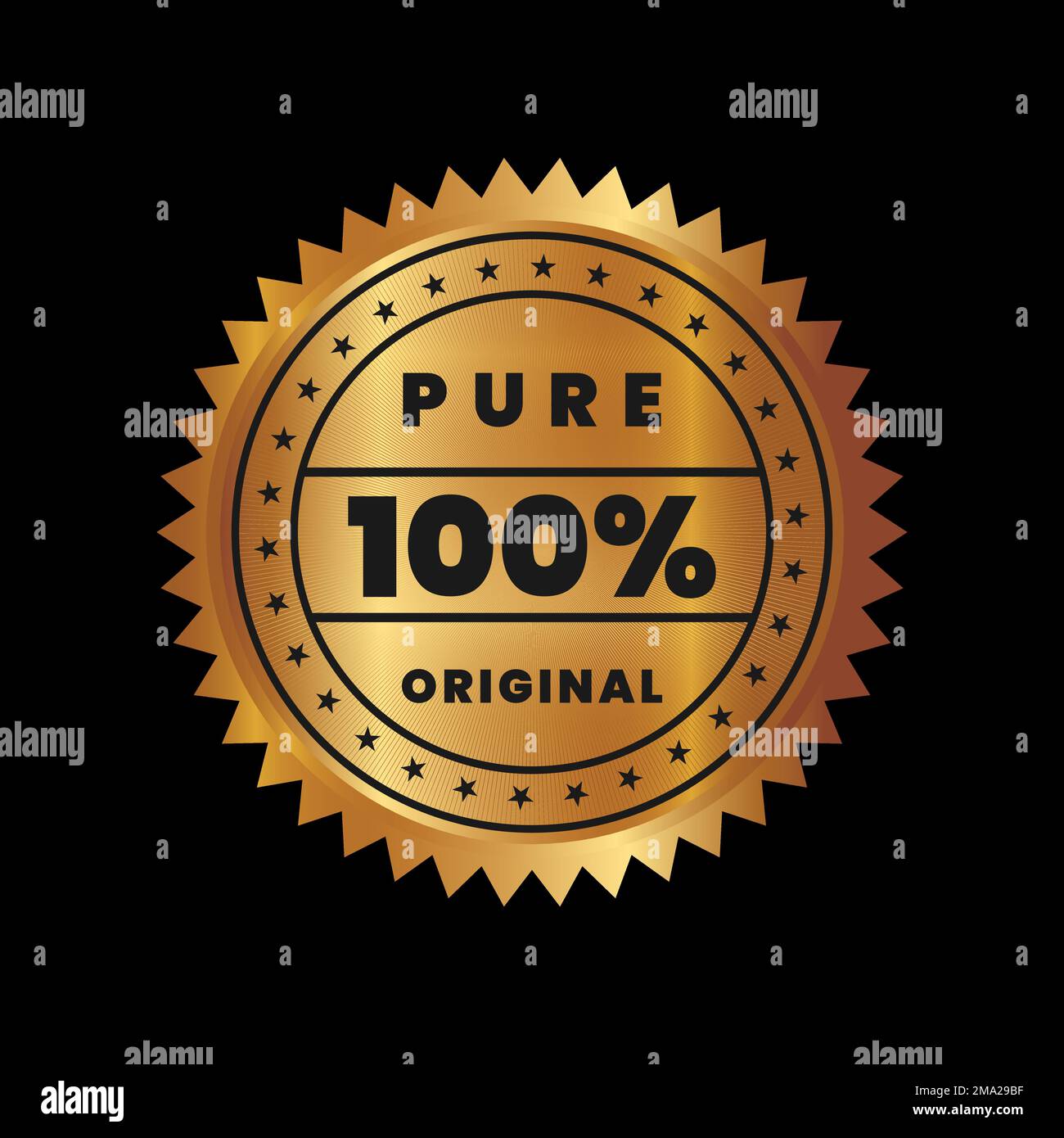 gold colored label template, original brand and top brand vector EPS ...