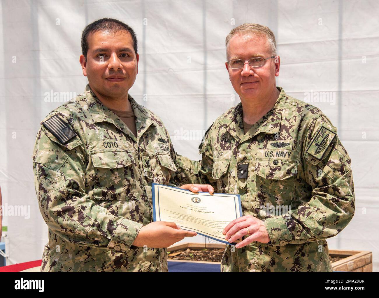 YOKOSUKA, Japan (May 23, 2022) – Rear Adm. Richard Seif, commander ...