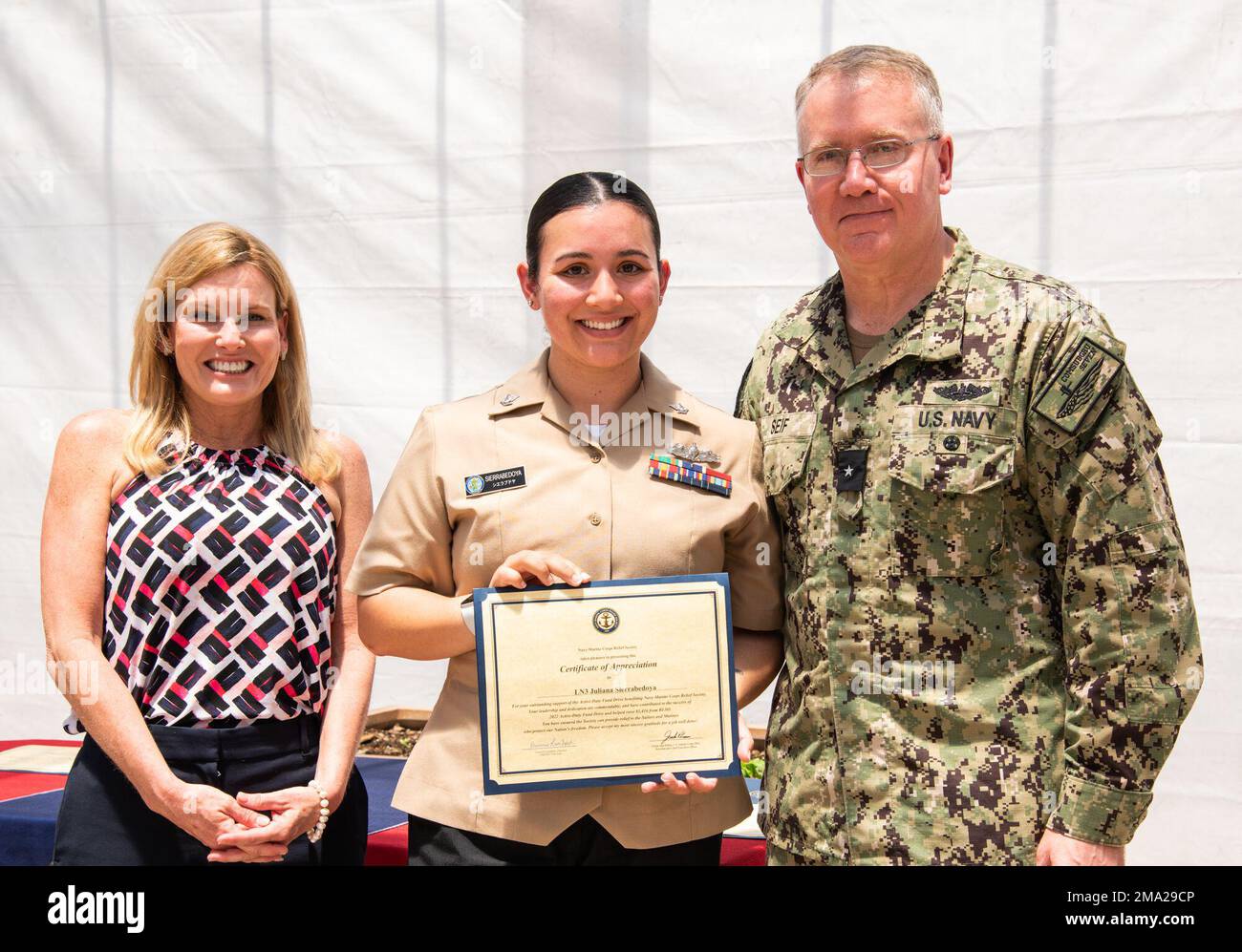 YOKOSUKA, Japan (May 23, 2022) – Rear Adm. Richard Seif, commander ...