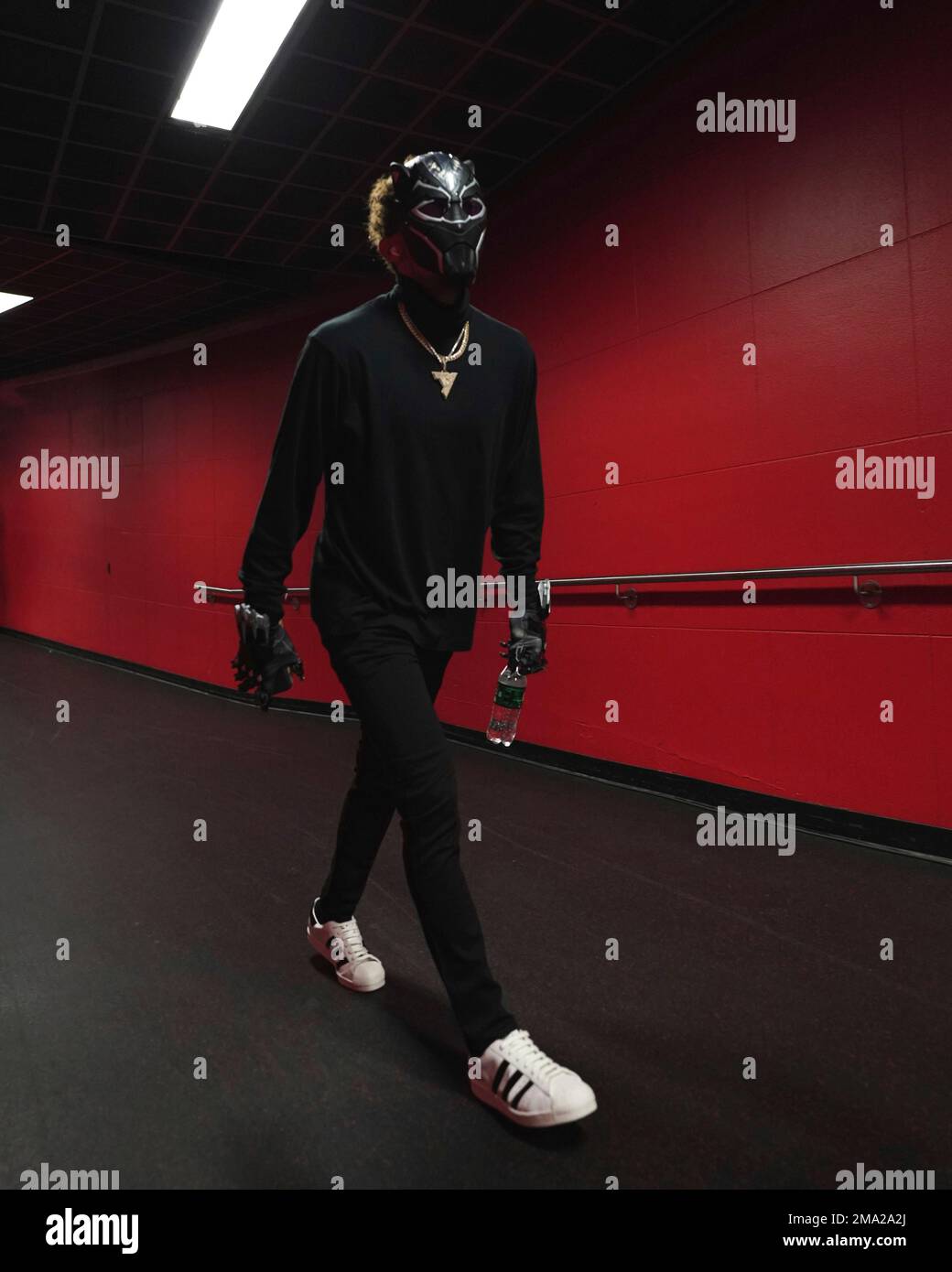 IMAGE DISTRIBUTED FOR SPRITE - Atlanta Hawks' Trae Young unveils Black ...