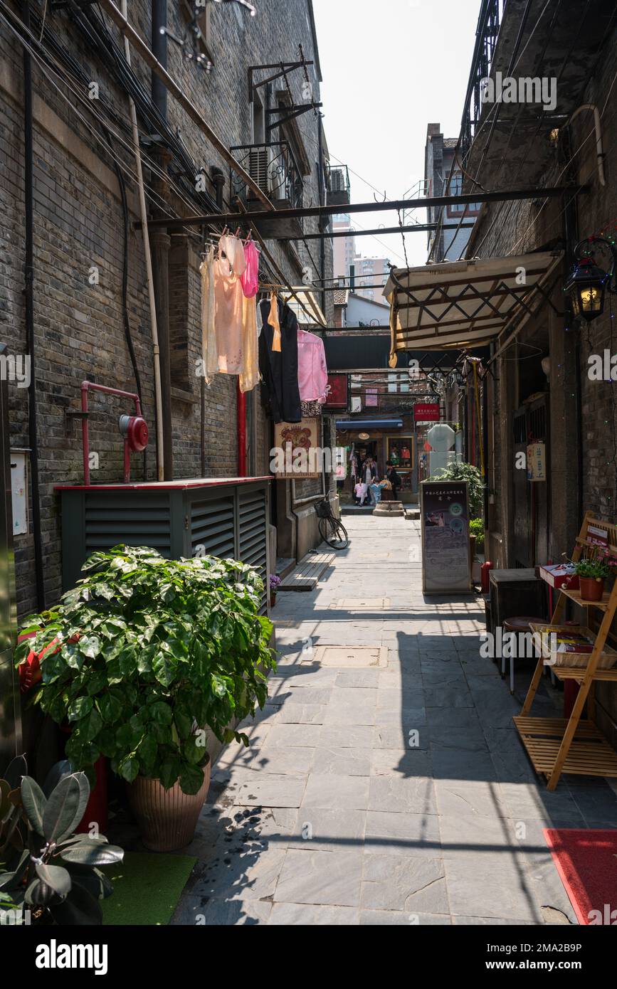 Inside tianzifang hi-res stock photography and images - Alamy
