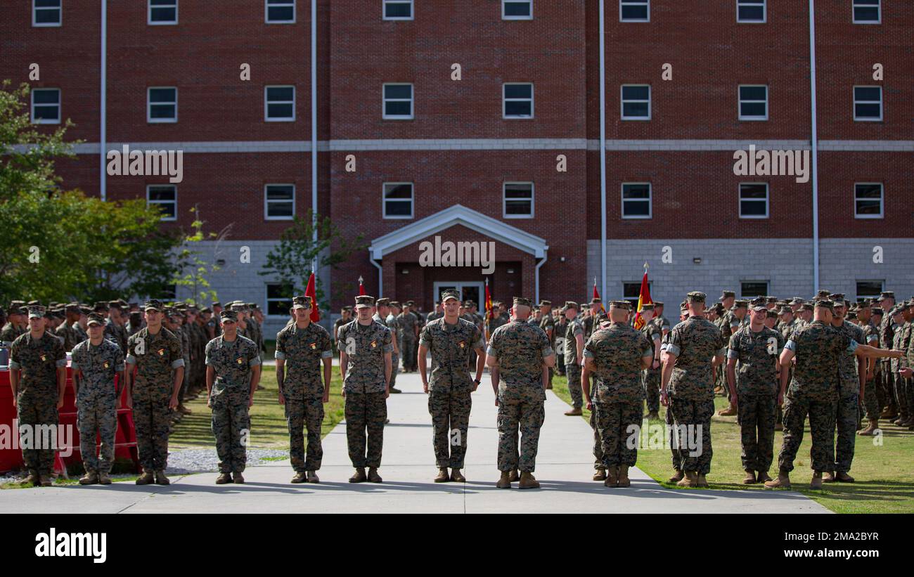 U.S. Marines with 2d Battalion, 8th Marine Regiment, 2d Marine Division ...