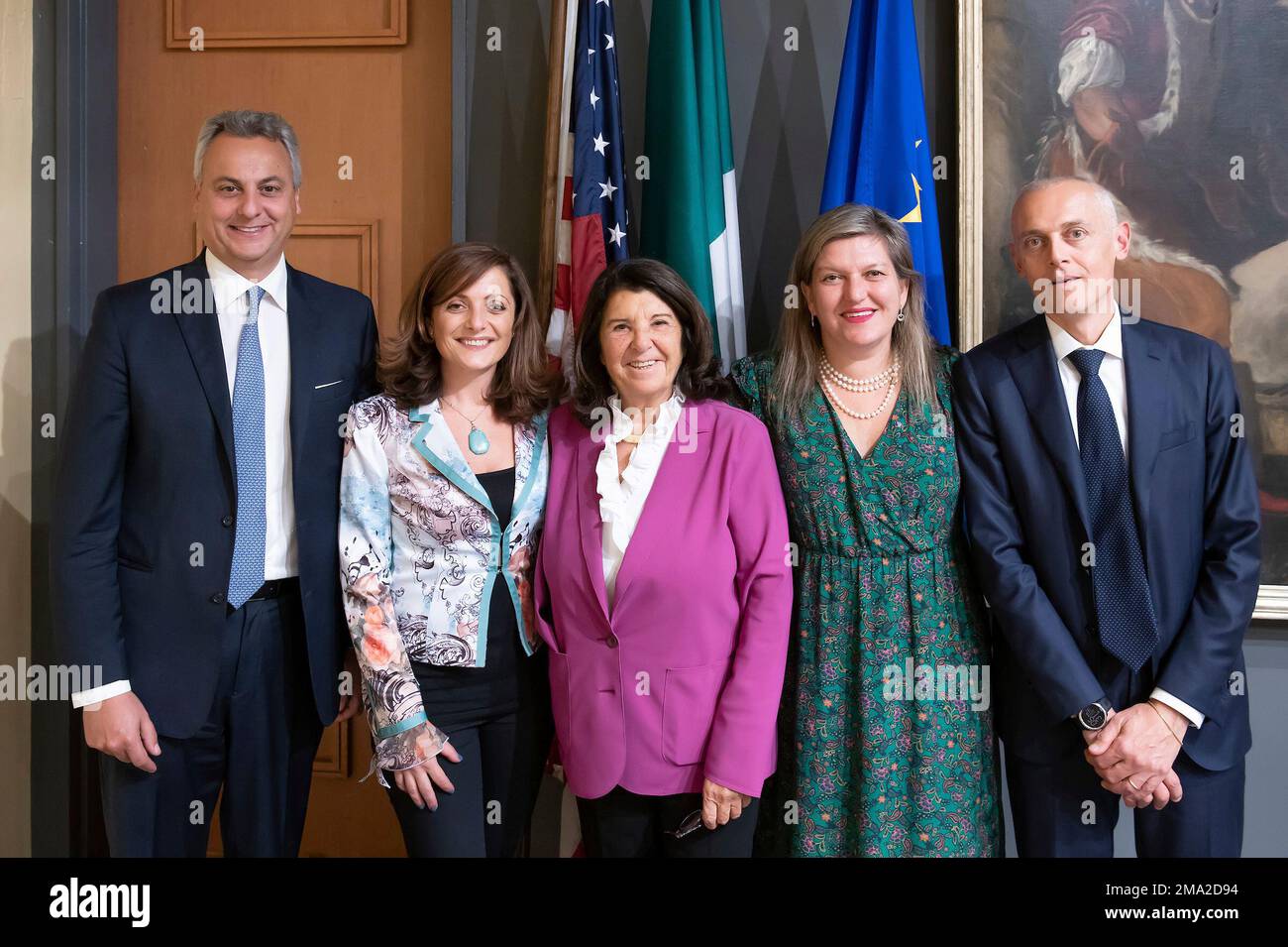 IMAGE DISTRIBUTED FOR LAPRESSE - From left to right, Lamberto Maria ...
