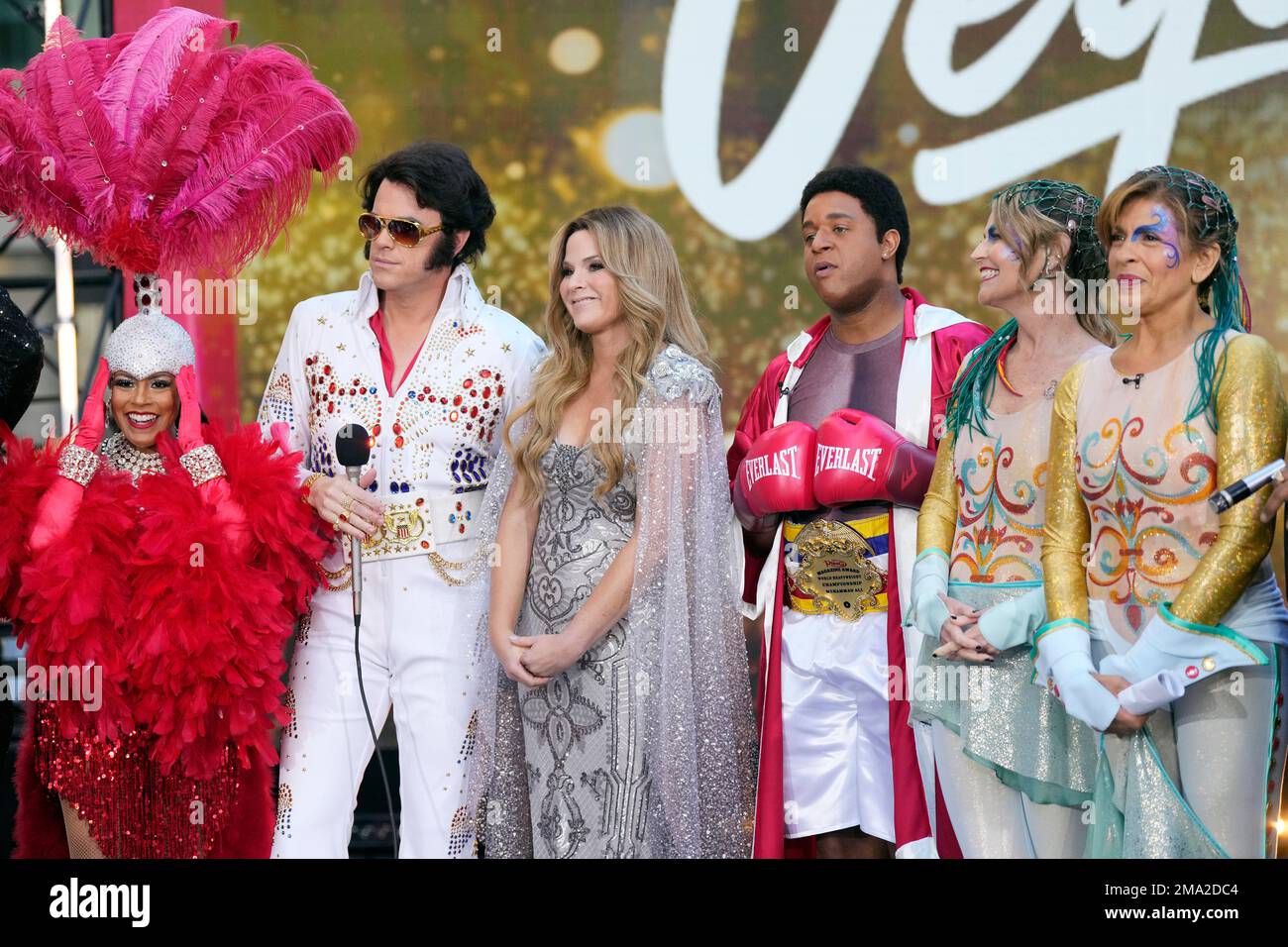 Sheinelle Jones. from left, Willie Geist, Jenna Bush Hager, Craig ...