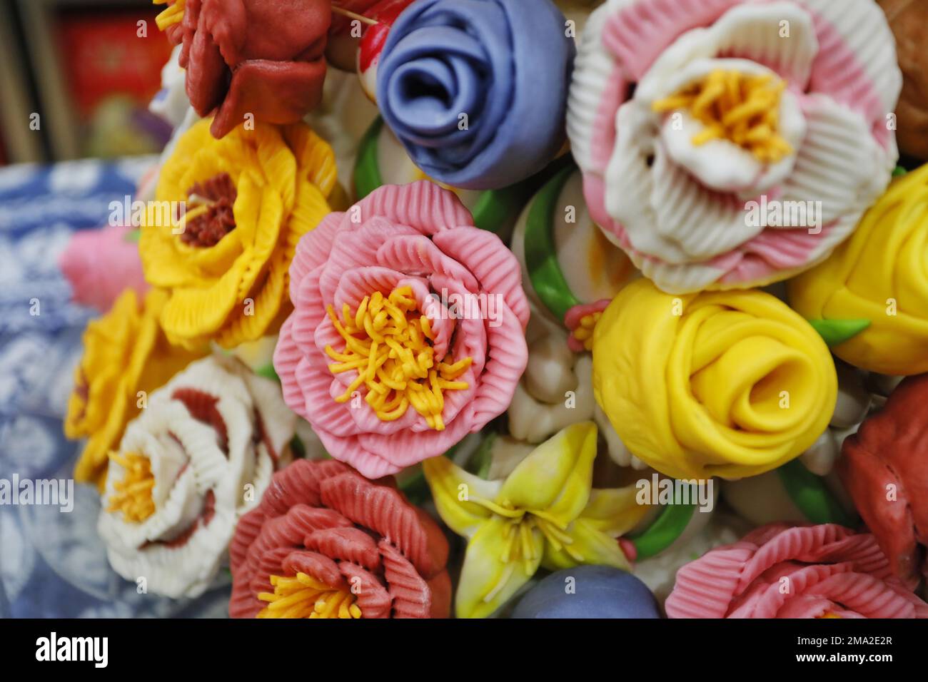 Huamo, or decorated steamed buns greet the arrival of the Year of the ...