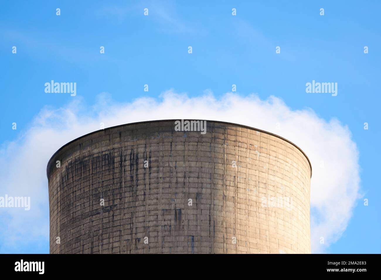 Cooling towers steam rising hi-res stock photography and images - Alamy