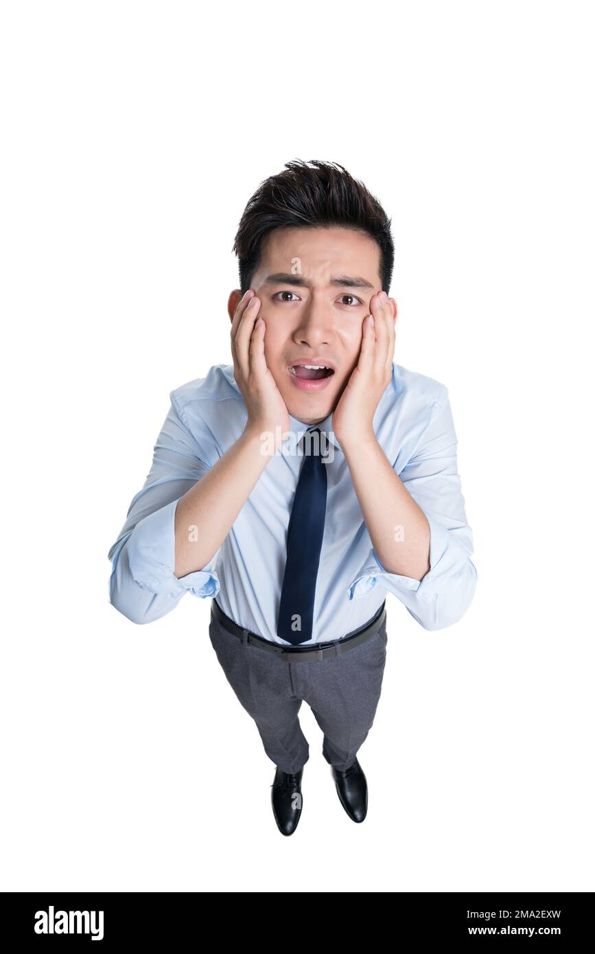 Frown expression Cut Out Stock Images & Pictures - Alamy