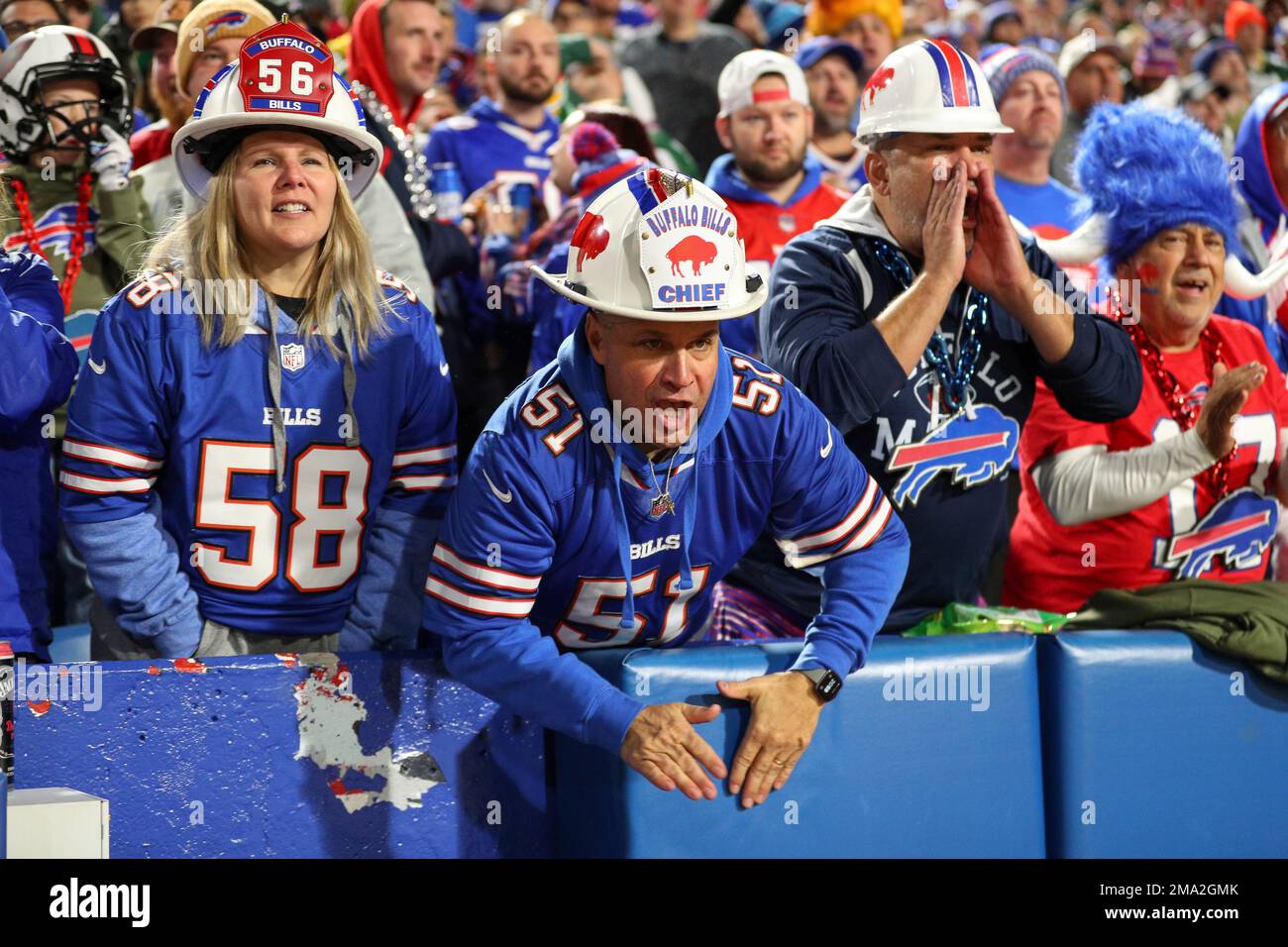 Buffalo Bills fans react during an NFL football game, Sunday, Oct. 30 ...