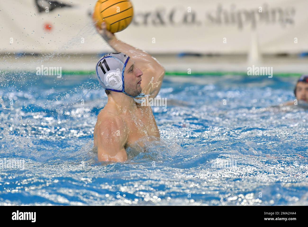 Trieste, Trieste, Italy, January 18, 2023, Giacomo Bini (Pallanuoto ...