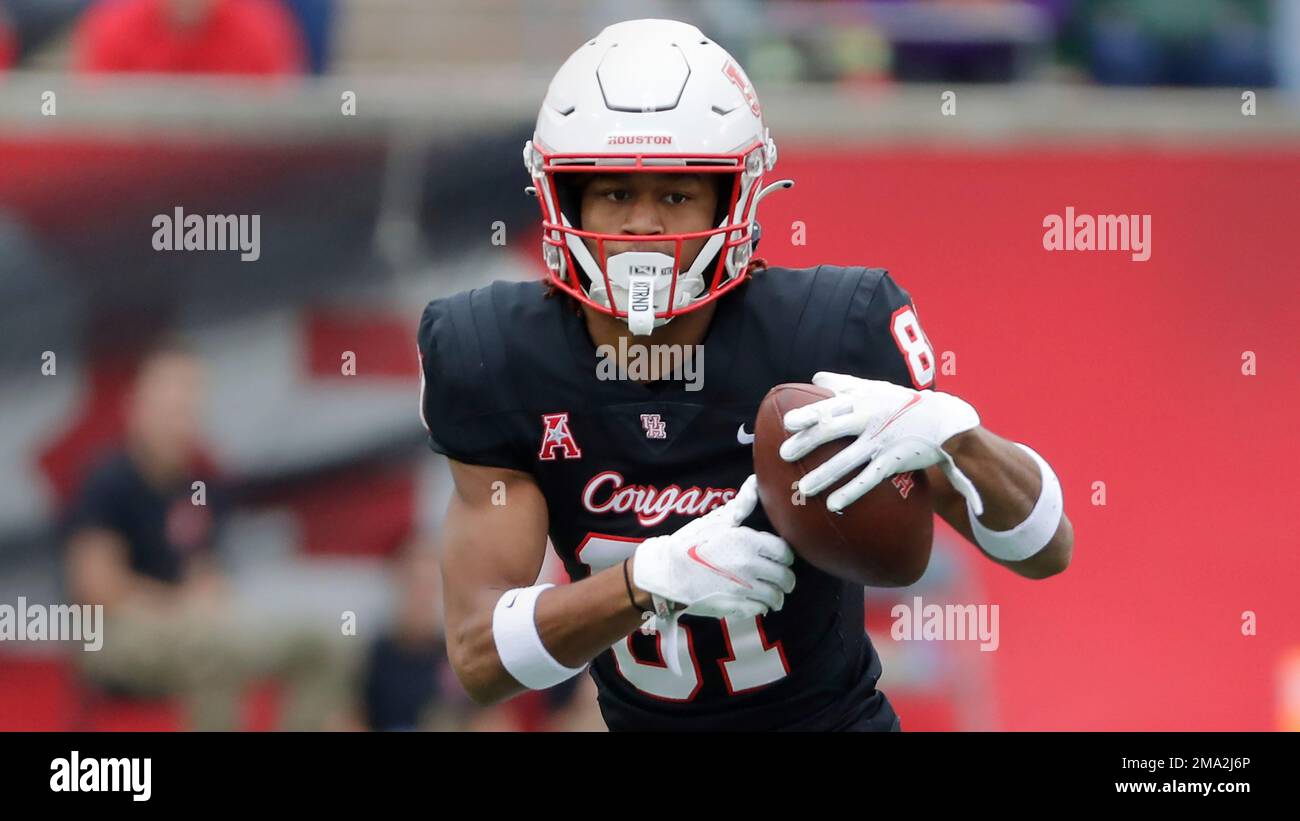 Houston wide receiver CJ Nelson (81) during the second half of an NCAA ...