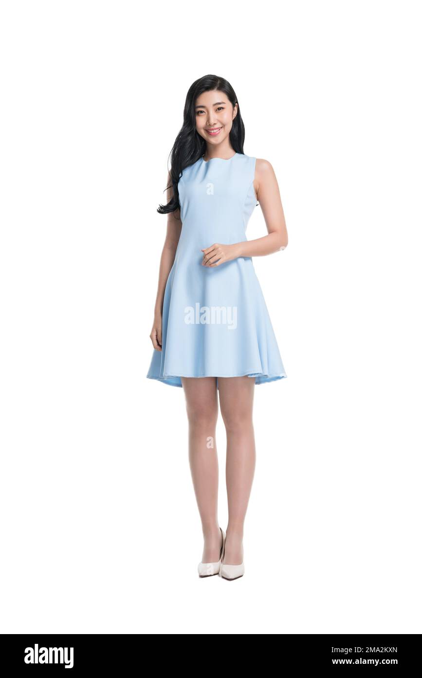 A beautiful young woman gestures Stock Photo - Alamy