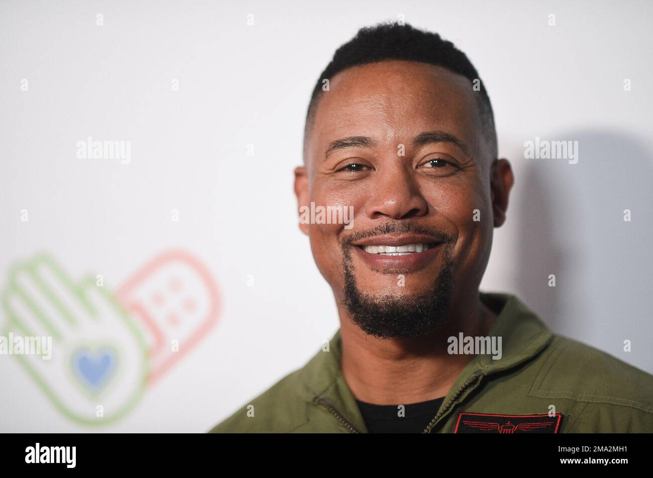 Derrex Brady attends the "Thriller Night" costume for a cause party on ...