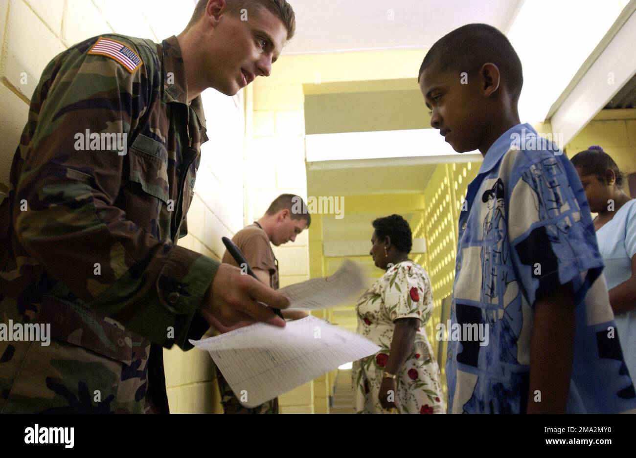 040803-F-0571C-052. Base: Anna Regina State: Pomeroon-Supenaam Country ...