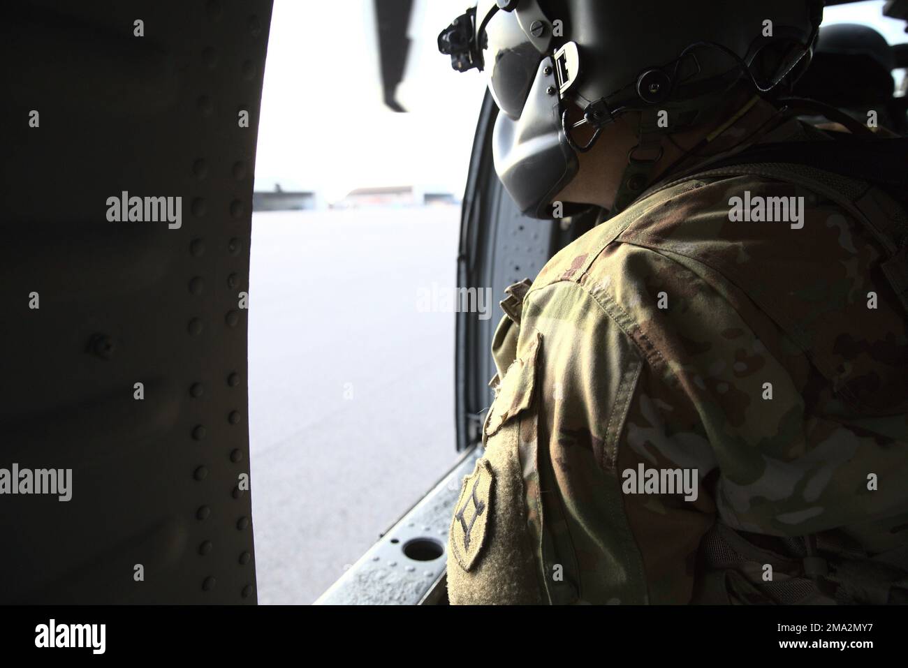 Florida Army National Guard Sgt. Patrick O'Hare, 1st UH-60 Crew Chief ...