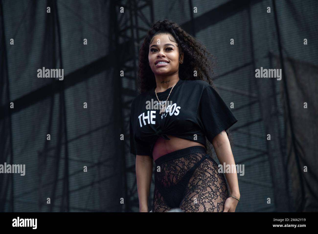 Mellow Rackz performs during Lil Weezyana Fest on Saturday, Oct. 29 ...