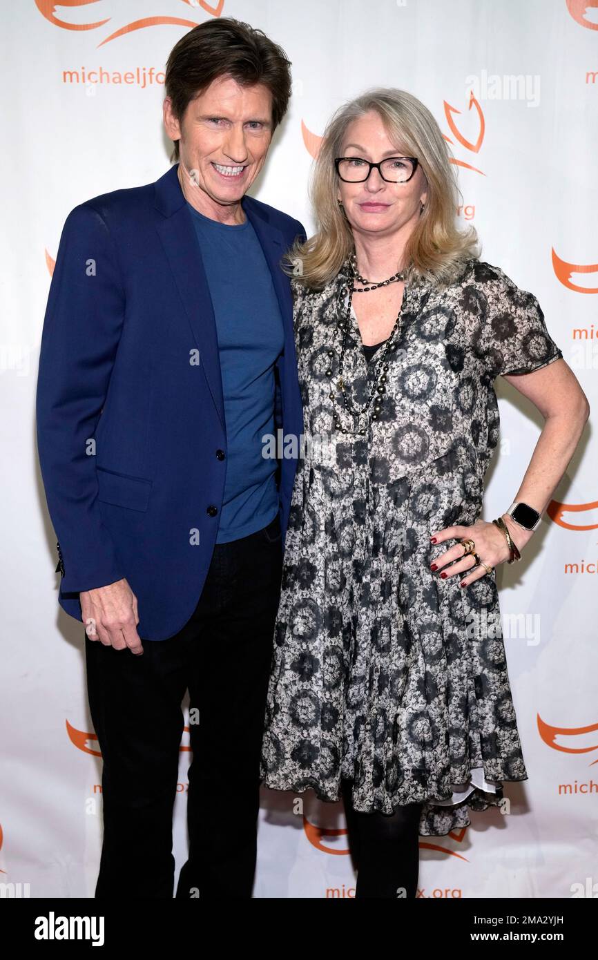 Denis Leary and Ann Leary attend the Michael J. Fox Foundation for ...