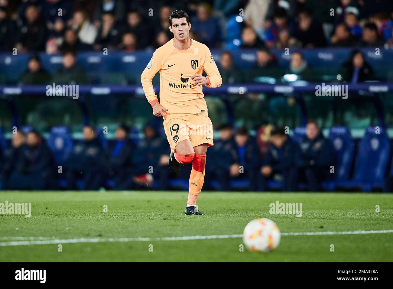 Alvaro Morata (Atletico de Madrid, #19) in action Stock Photo - Alamy