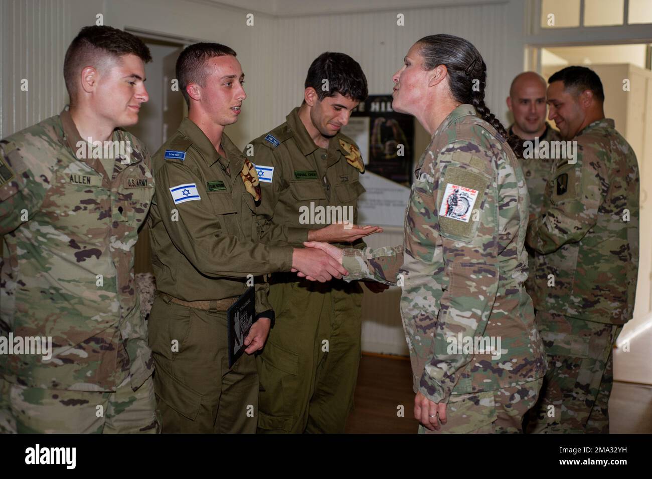 Israel Defense Forces Sgt. Daniel Yastrijemski, assigned to the Israel ...