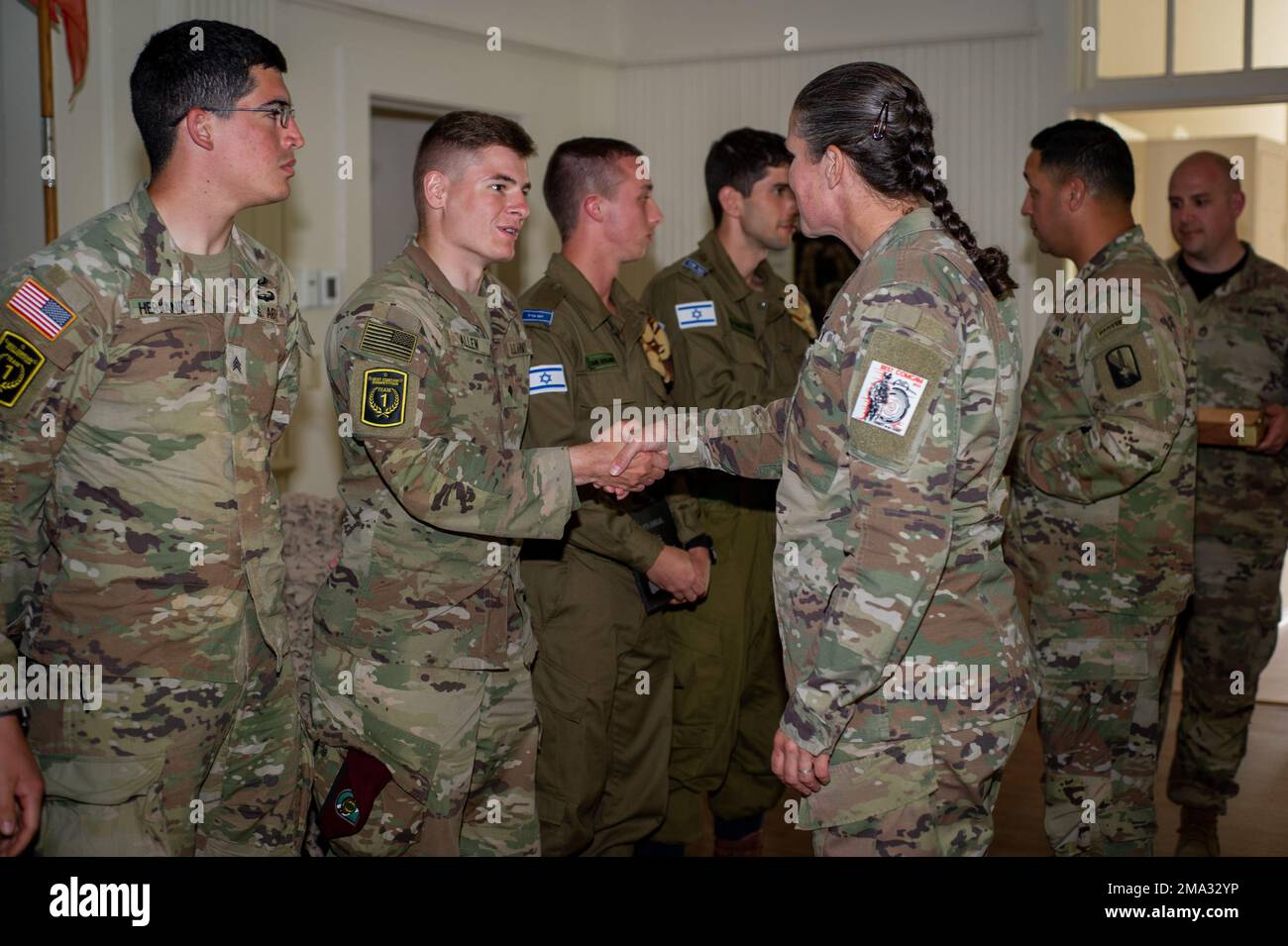 U.S. Army Spc. Lance Allen assigned to 3rd Psychological Operations ...