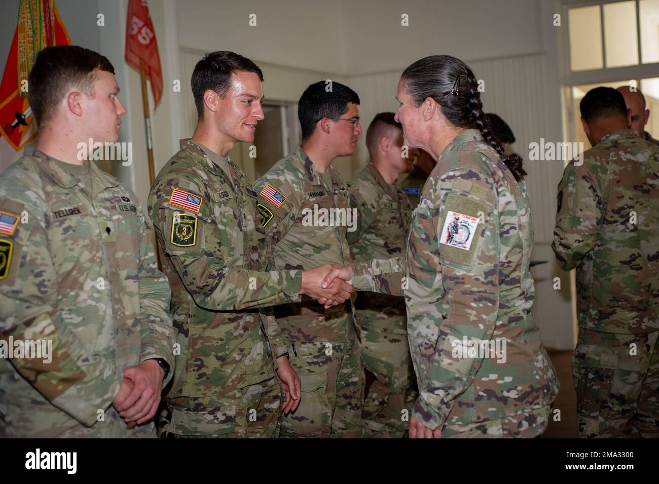 U.S. Army Spc. RJ Koreis, assigned to 3rd Psychological Operations ...