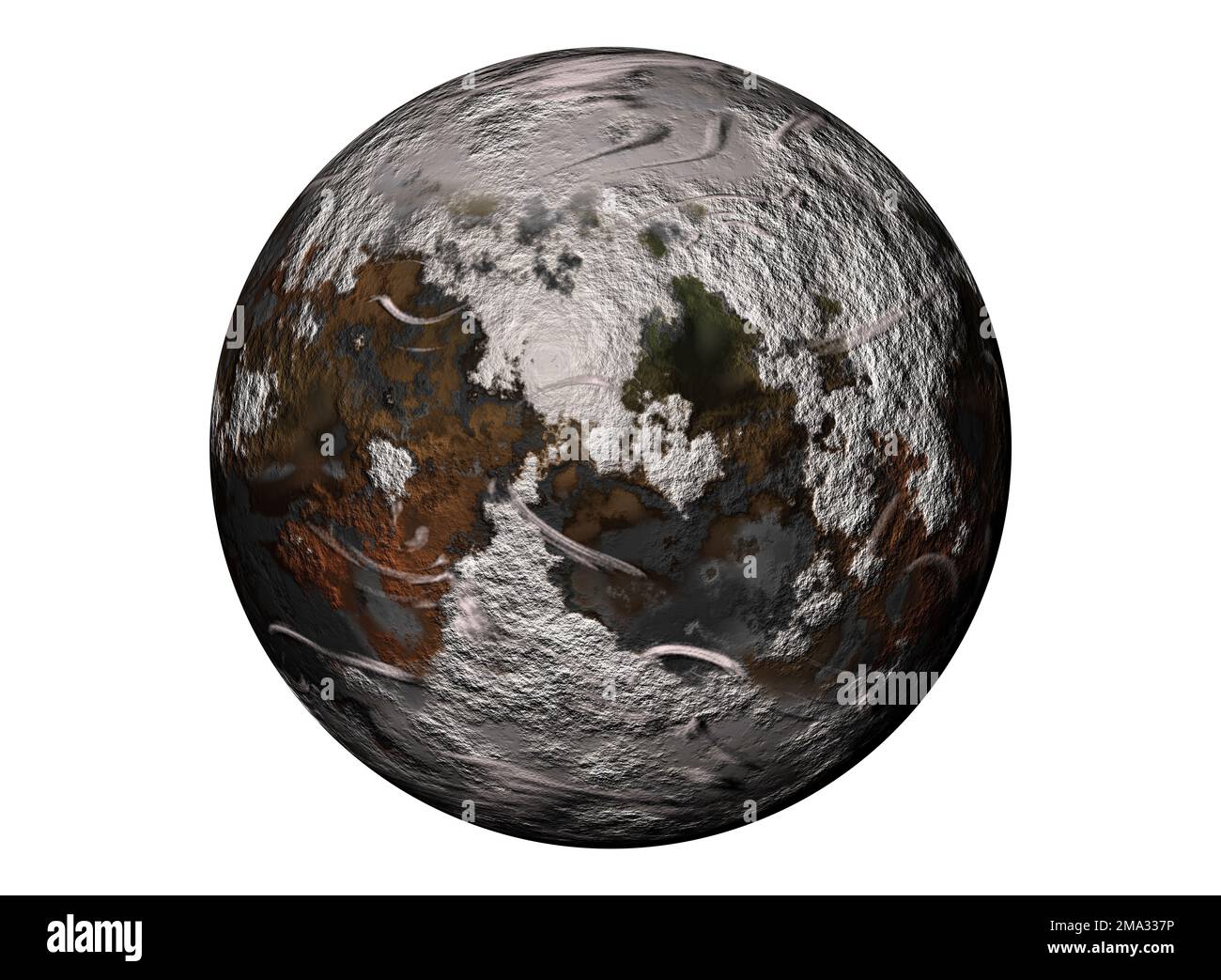 Digitally rendered planet Venus isolated on white background Stock ... Digitally rendered planet Venus isolated on white background Stock ...