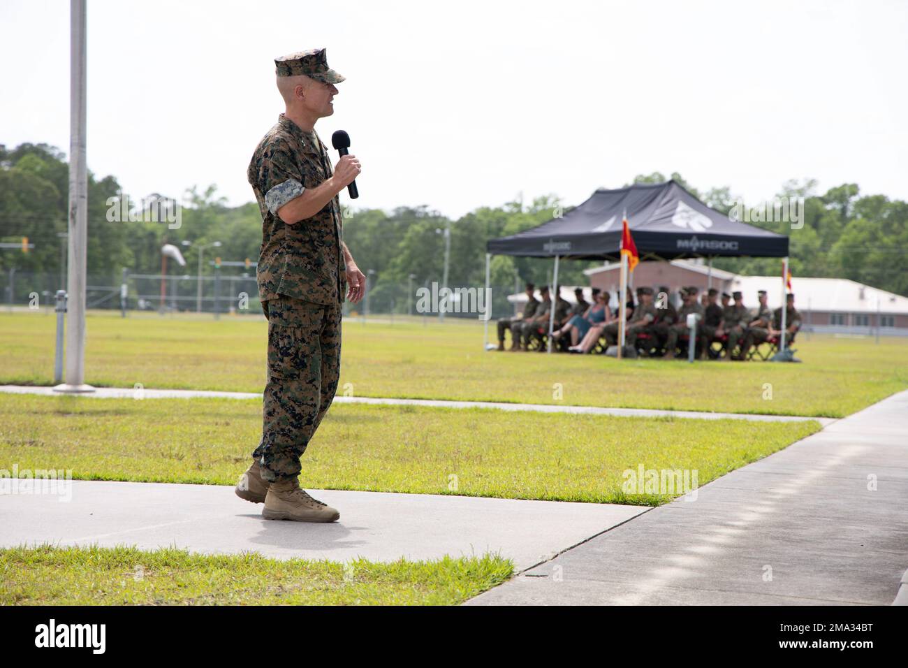 Maj. Gen. Matthew G. Trollinger, incoming Marine Forces Special ...