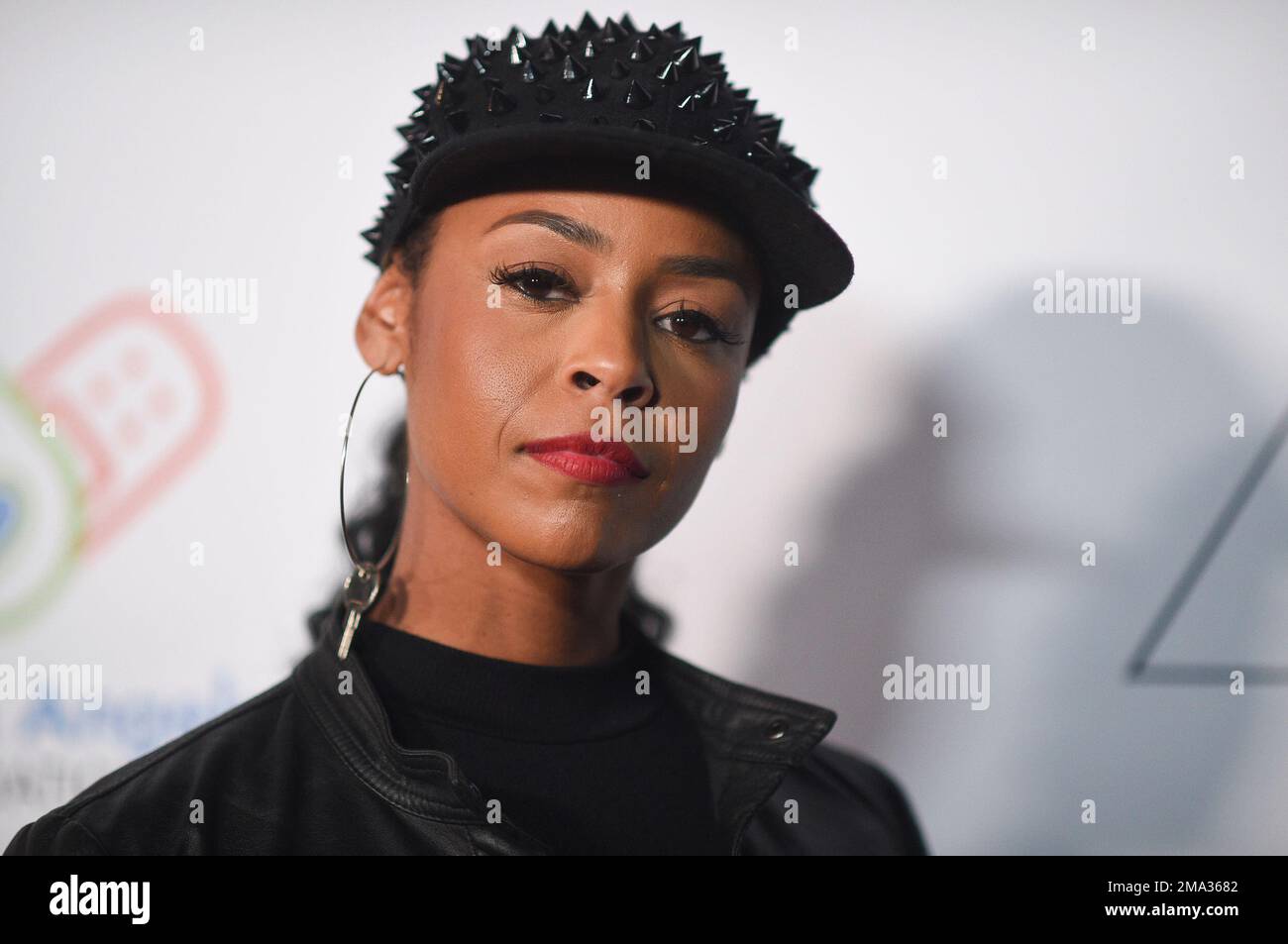 Erica Peeples attends the "Thriller Night" costume for a cause party on ...