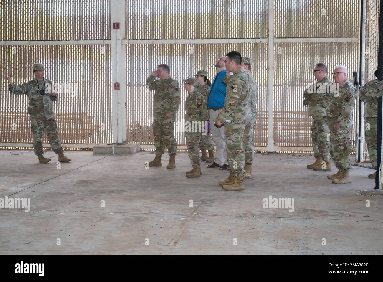 Lt. Col. Chad Briggs, commander, 293rd Electromagnetic Warfare Squadron ...