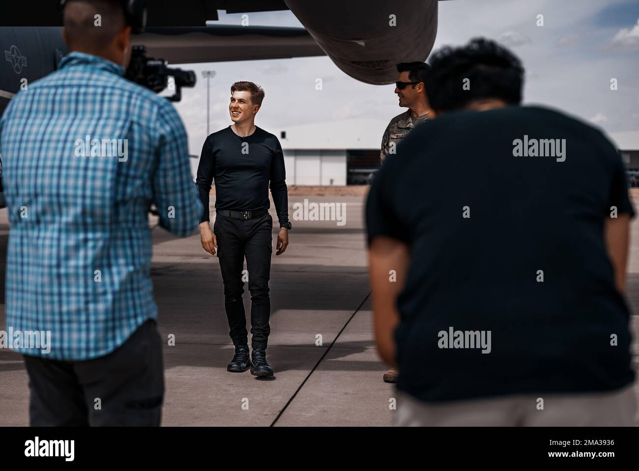 Sam Eckholm, multimedia content creator, and his production team ...