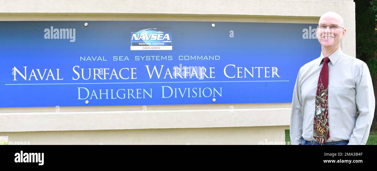 DAHLGREN, Va. - Lead Software Scientist Robert Kirby at Naval Surface Warfare Center Dahlgren ...