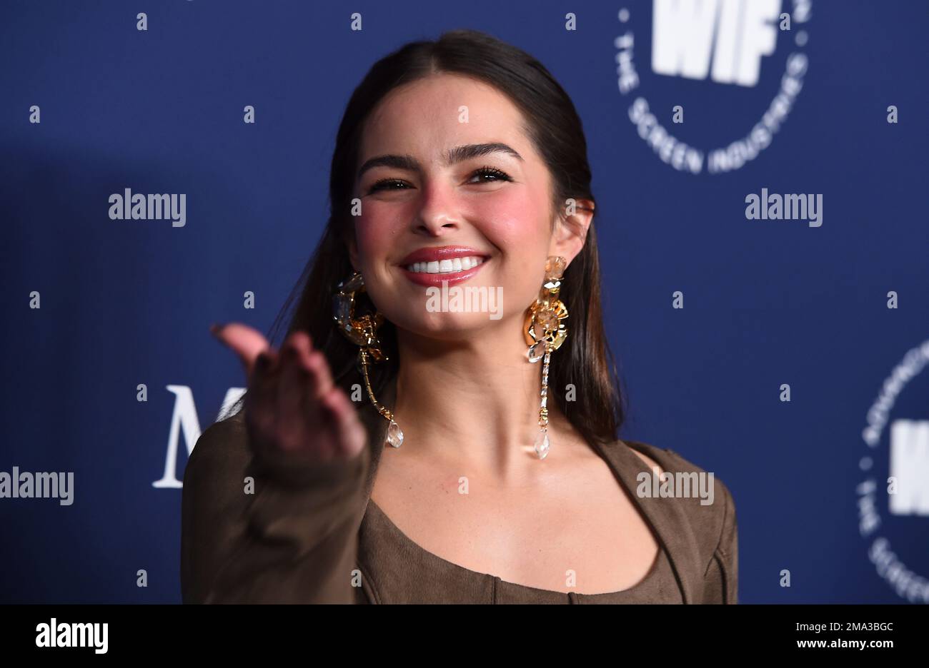 Addison Rae arrives at the 2022 WIF Honors, Thursday, Oct. 27, 2022, at ...