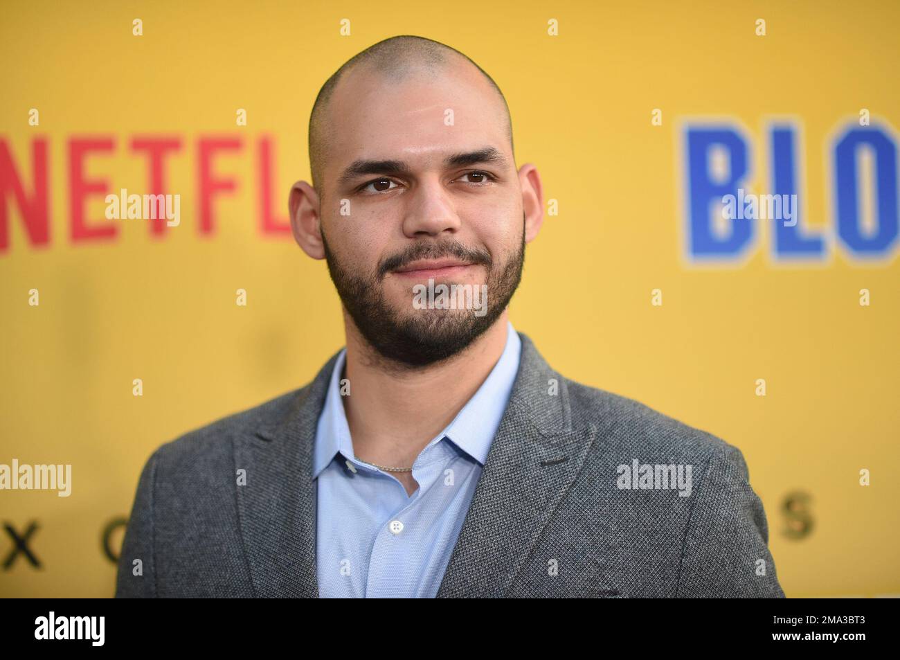 Jose Collazo arrives at special screening of "Blockbuster" on Thursday ...