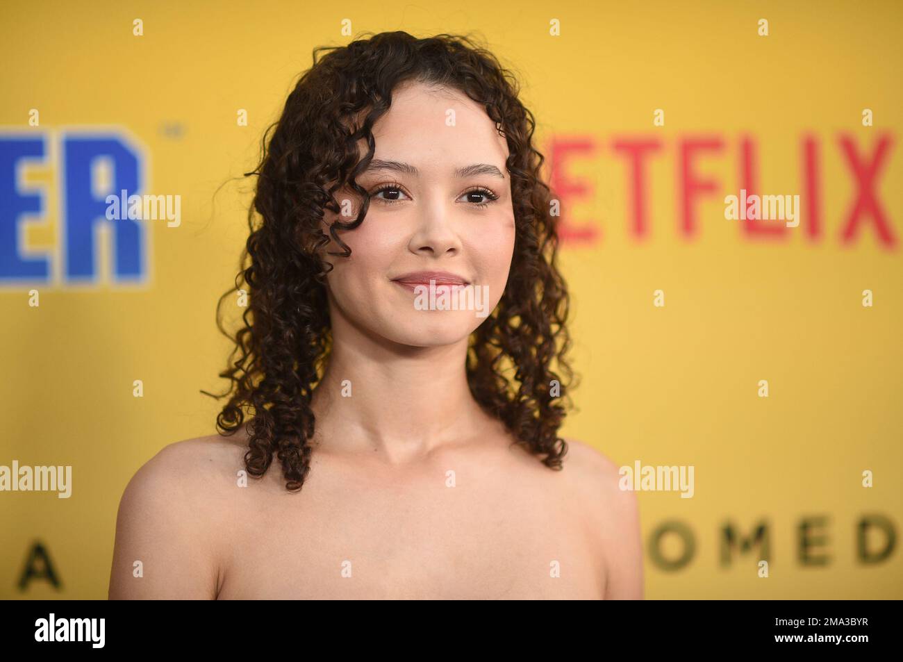 Francesca Noel arrives at special screening of "Blockbuster" on Thursday, Oct. 27, 2022, at ...