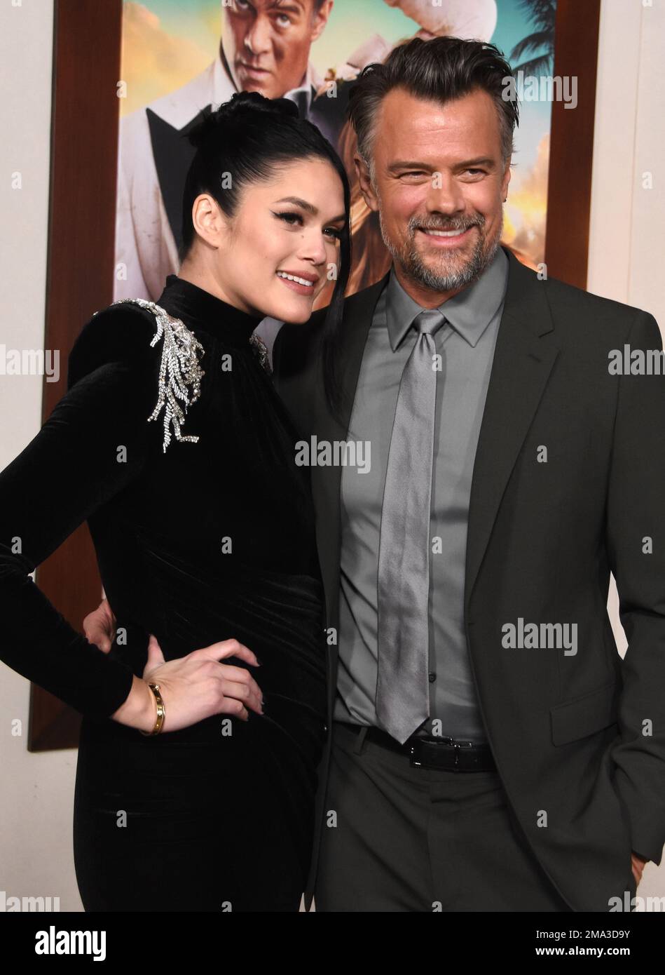Hollywood, California, USA 18th January 2023 Actor Josh Duhamel and wife Audra Mari attend Prime ...