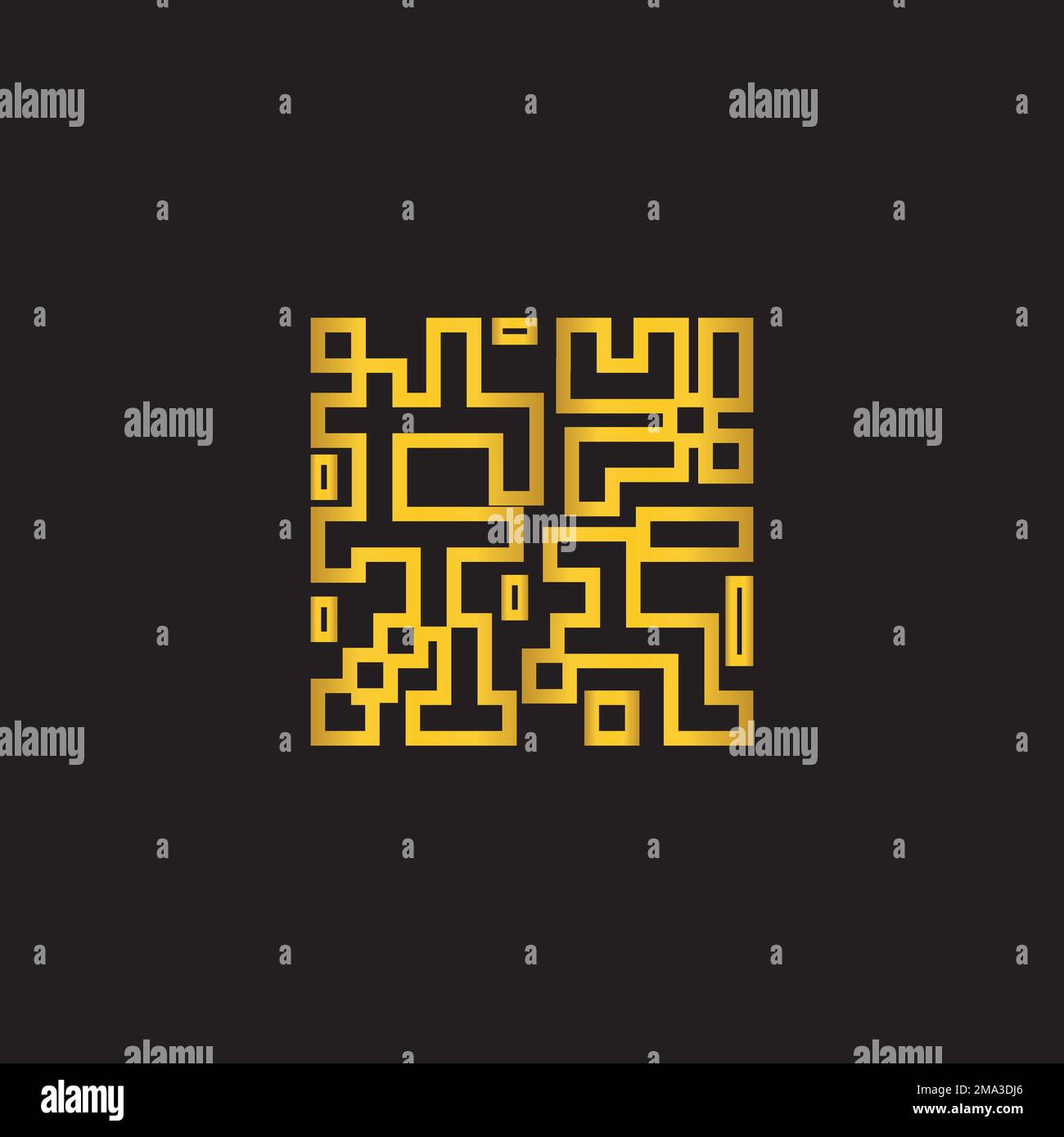 QR Code logo background vector illustration symbol design Stock Vector ...