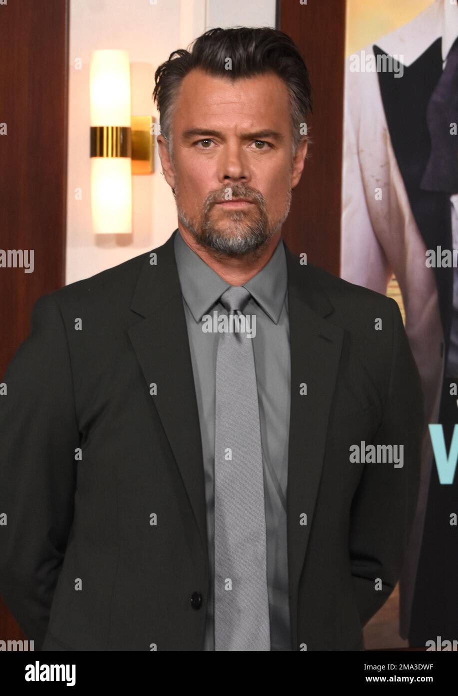 Hollywood, California, USA 18th January 2023 Actor Josh Duhamel attends ...