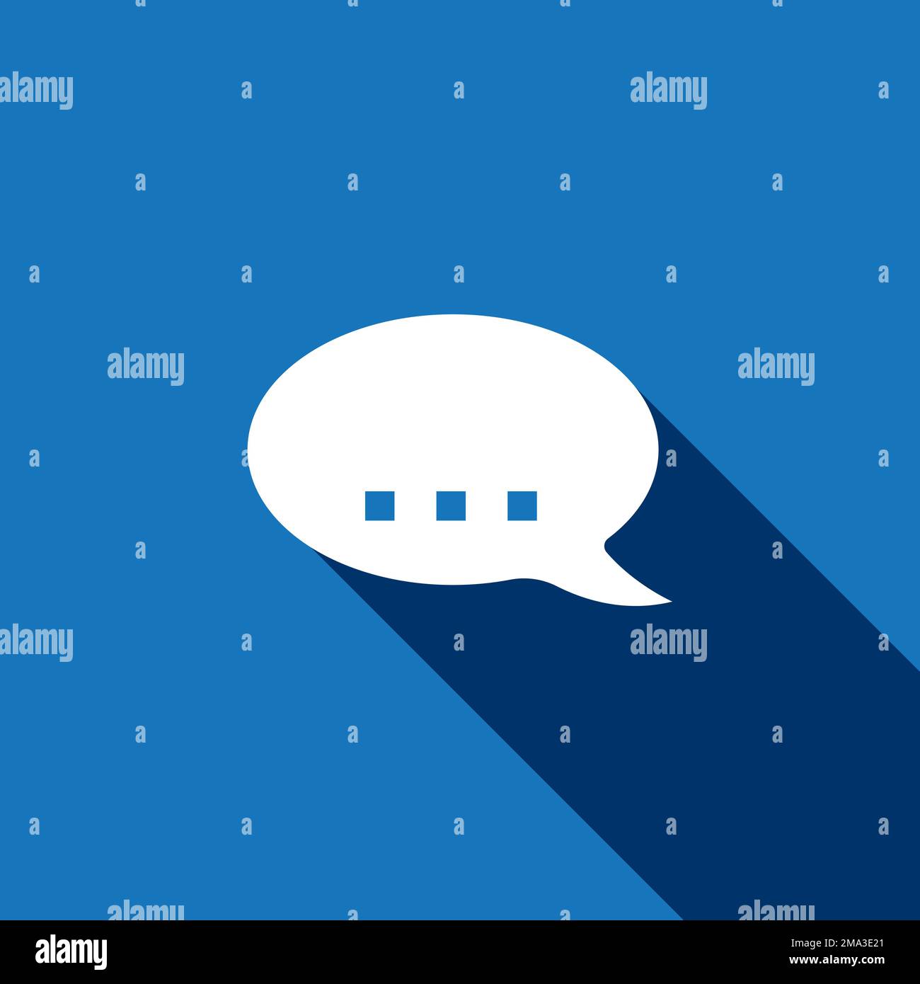 Speech bubble logo background. vector illustration symbol design Stock ...