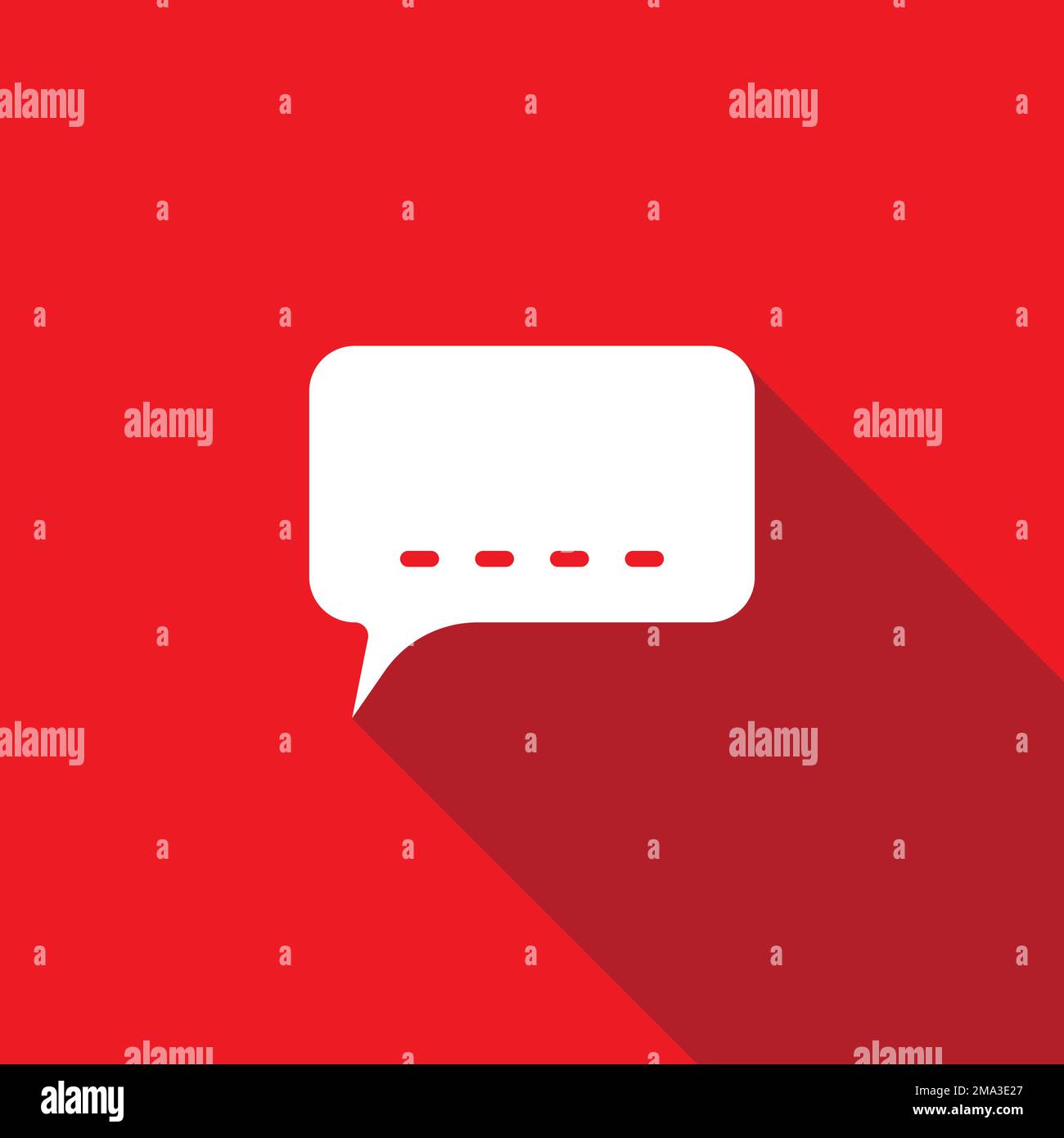 Speech bubble logo background. vector illustration symbol design Stock ...