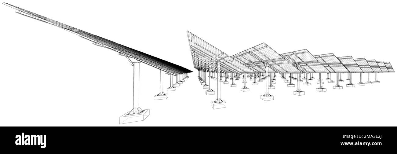 Solar Panel Concept. Vector Stock Vector Image & Art - Alamy