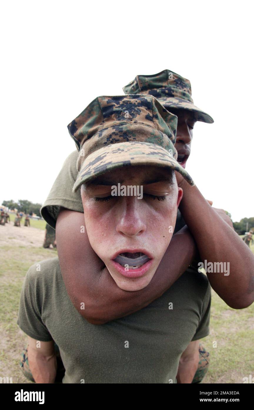 02 mcrd parris island hi-res stock photography and images - Alamy