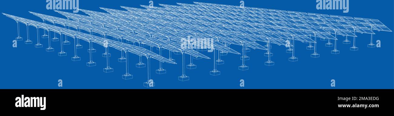 Solar Panel Concept. Vector Stock Vector Image & Art - Alamy