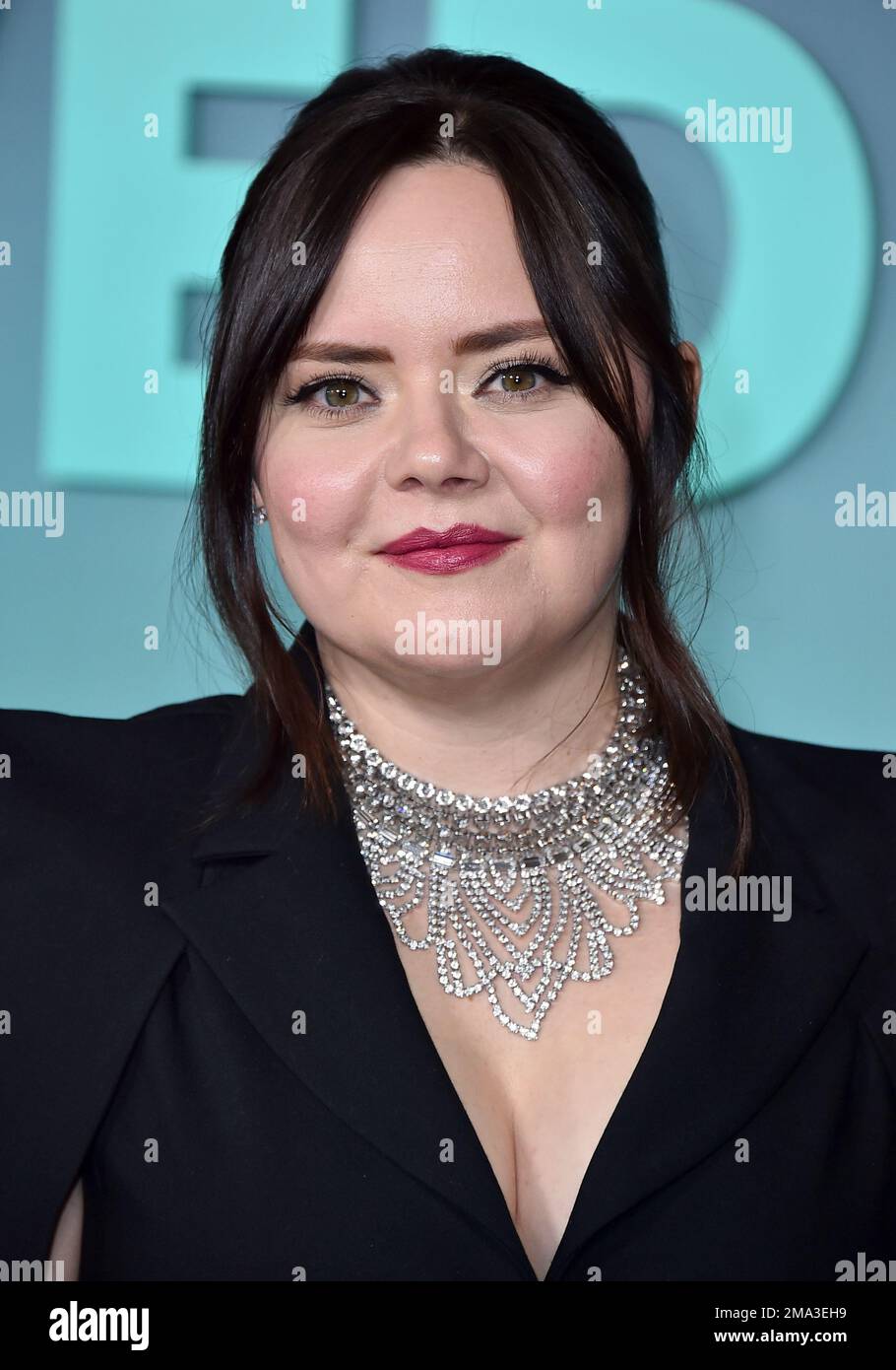 Melissa Hunter arrives at the premiere of "Shotgun Wedding," Wednesday ...