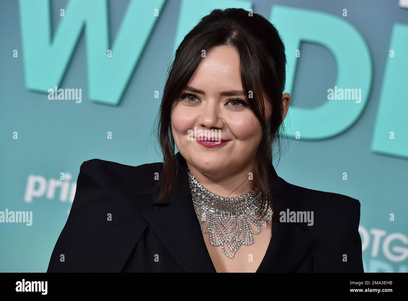 Melissa Hunter arrives at the premiere of "Shotgun Wedding," Wednesday ...