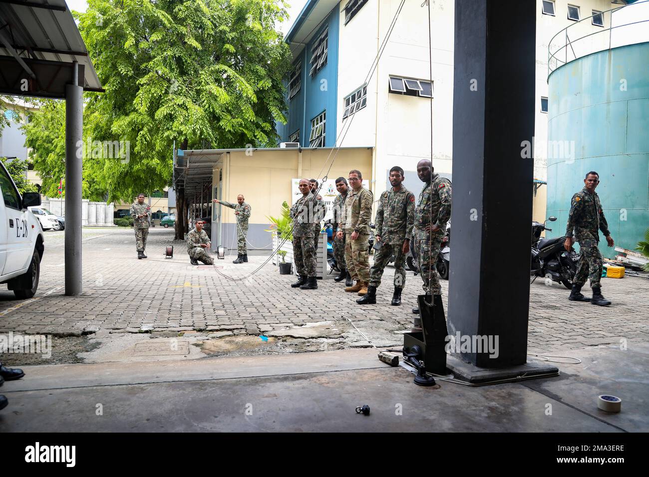 Maldives national defense forces hi-res stock photography and images ...