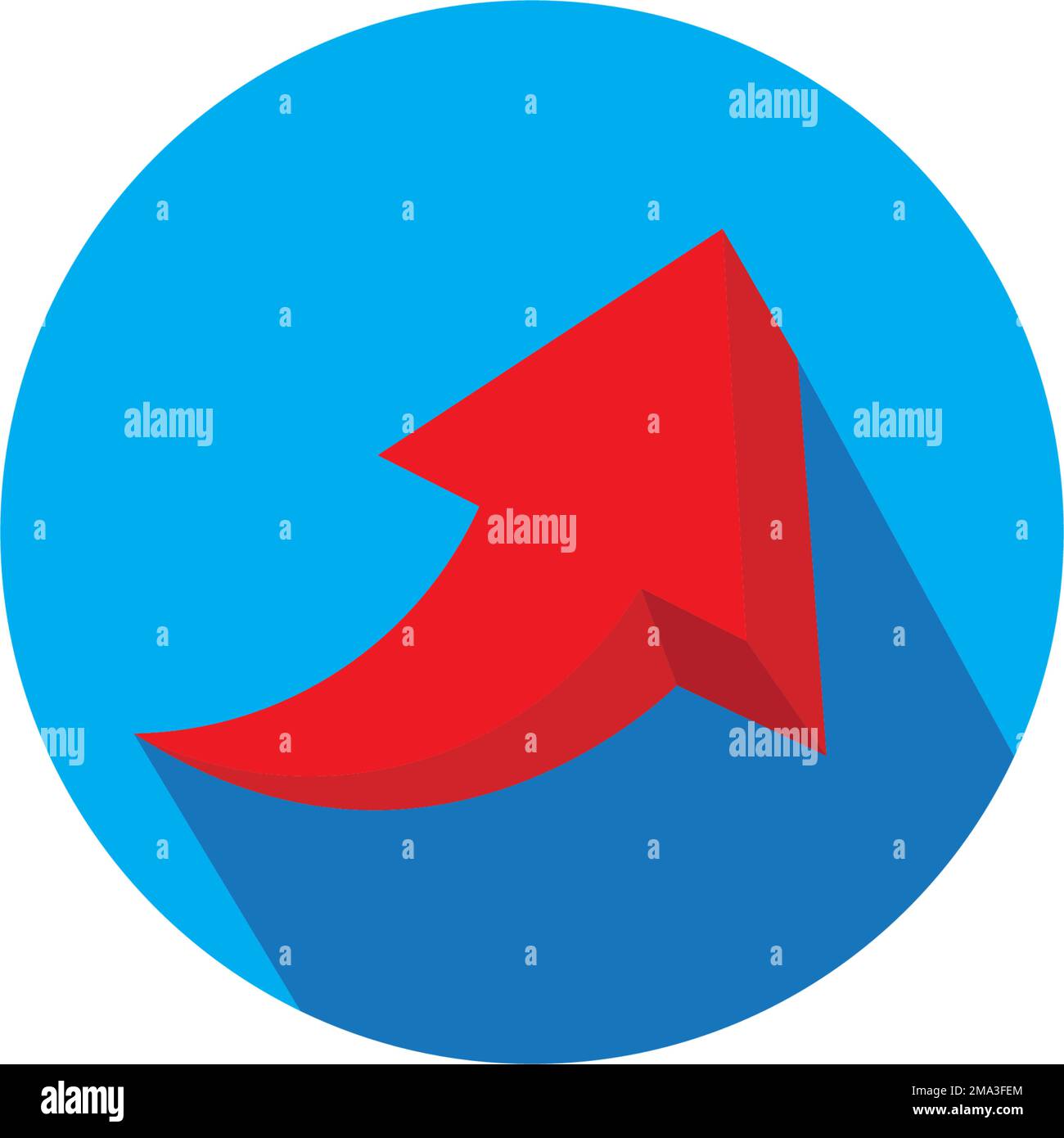 Arrow logo, vector illustration template design Stock Vector Image ...