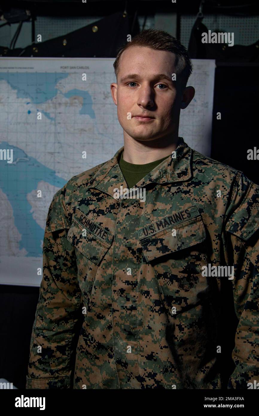 U.S. Marine Corps Cpl. Nathan Schmidtke, was nominated warrior of the ...