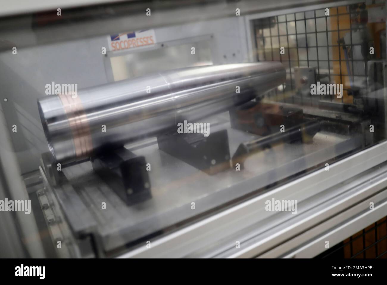 A bullet is being made at the Nexter Arrowtech facility is pictured ...