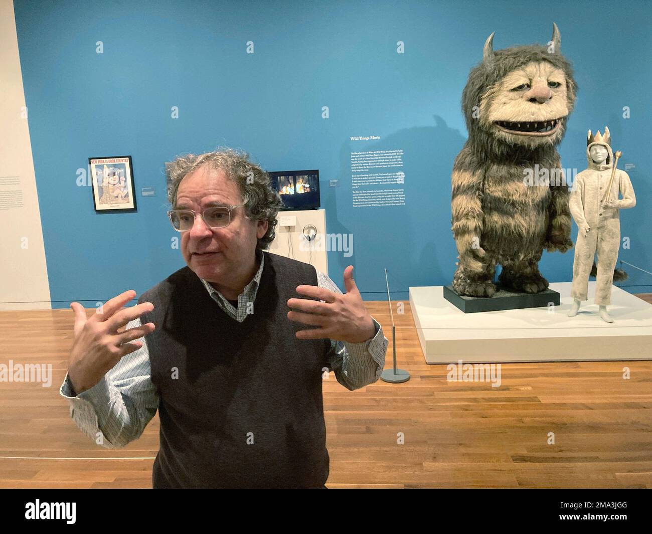Jonathan Weinberg, artist and curator of the Maurice Sendak Foundation ...