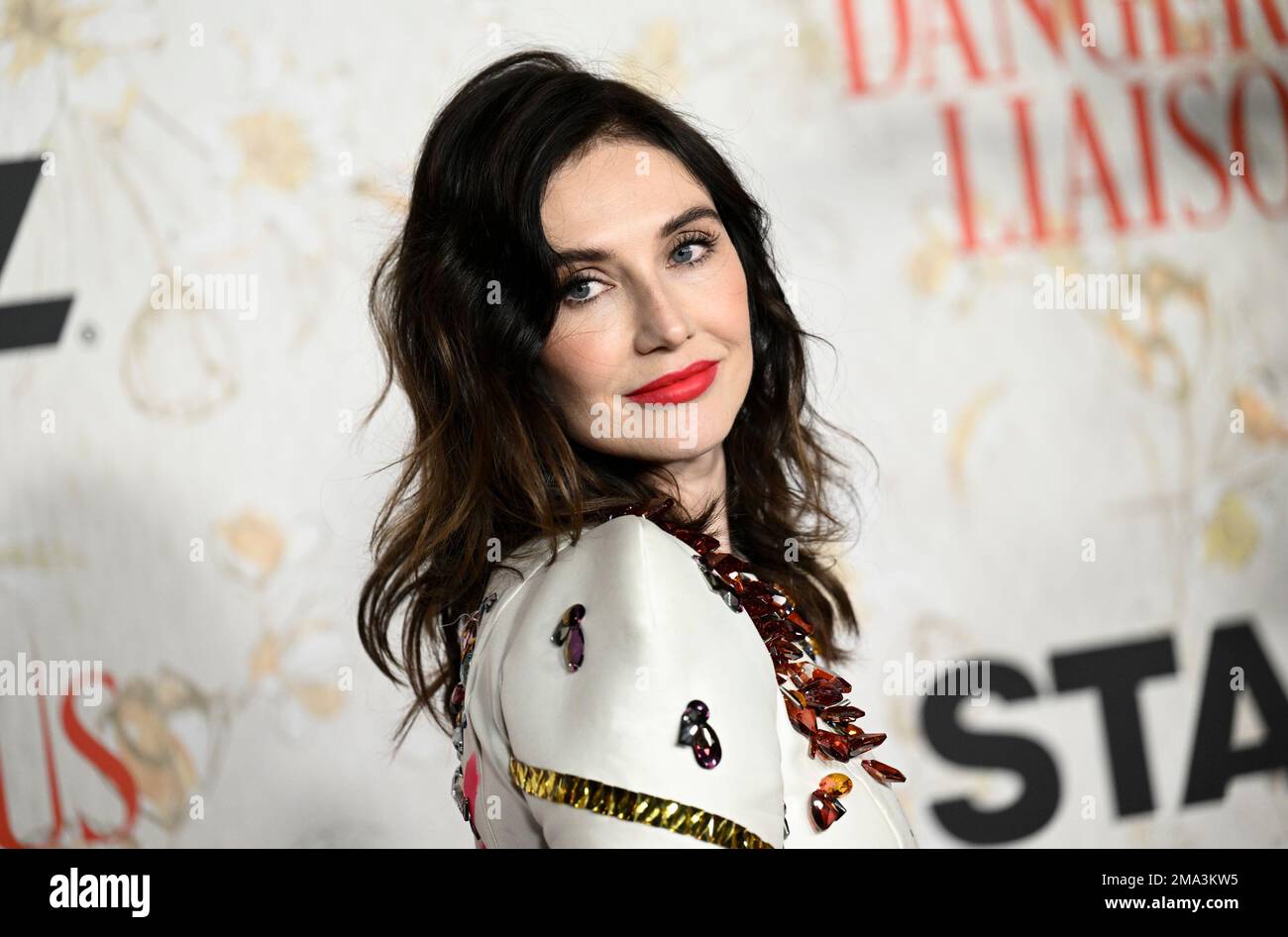 Carice van Houten attends the Starz television series premiere for "Dangerous Liaisons" at ...
