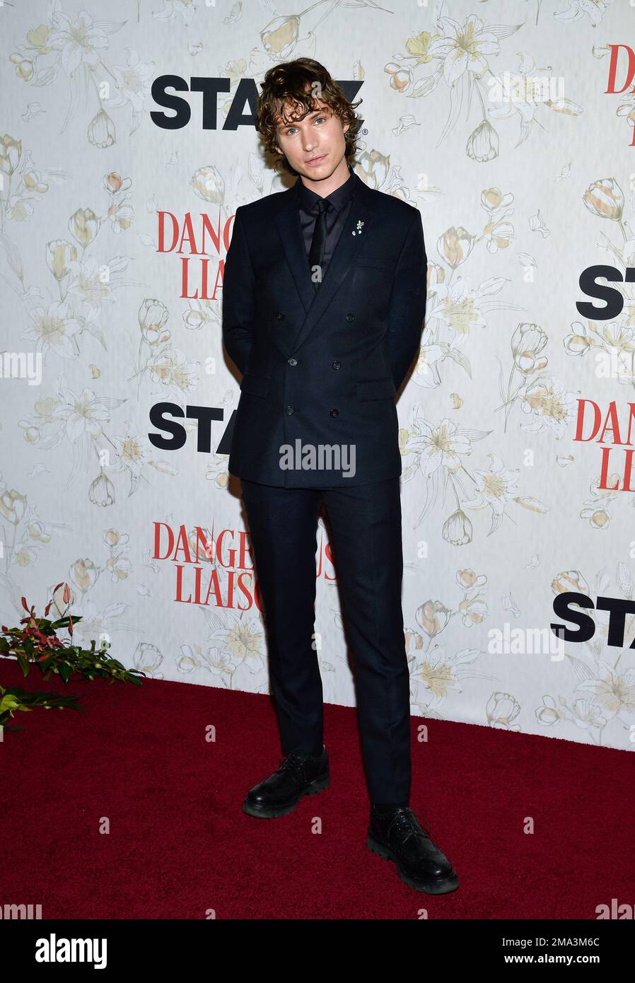 Nicholas Denton attends the Starz television series premiere for ...